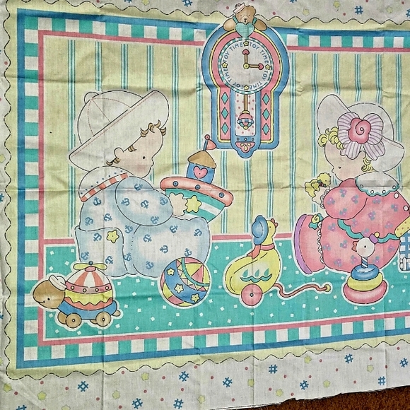 Daisy Kingdom Sewing Cotton Panel | Office | 992 Daisy Kingdom Toy Time ...